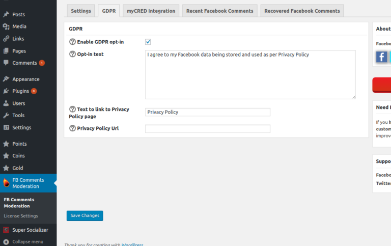 How to Moderate Facebook Comments? - Heateor - Support Documents